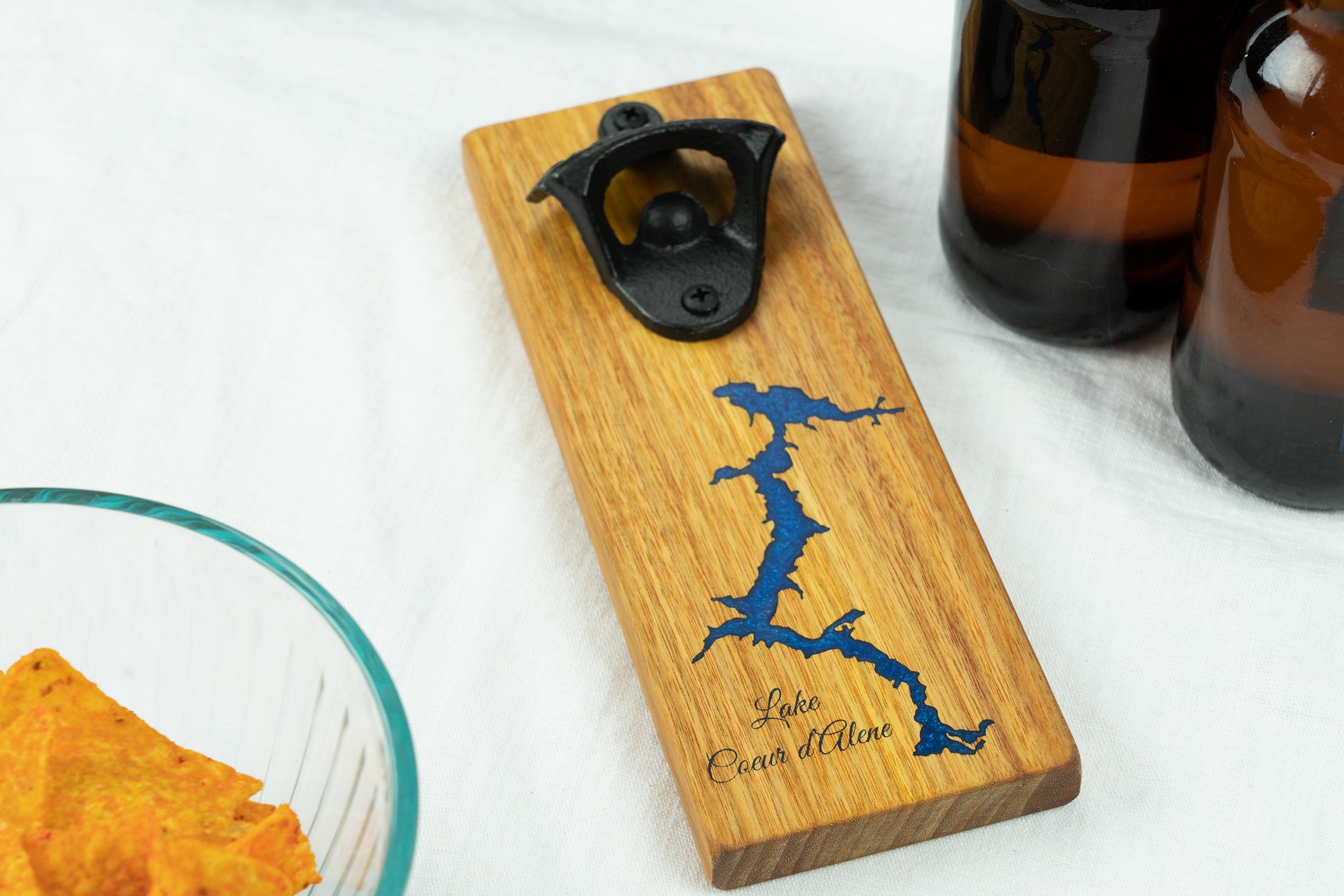 Lake Coeur d'Alene Magnetic Bottle Opener | CDA Lake Bottle Opener ...